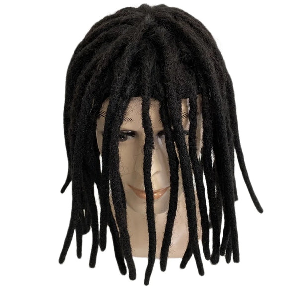 Dreadlocks Full Skin Afro Toupee for Black Men - ReHair System