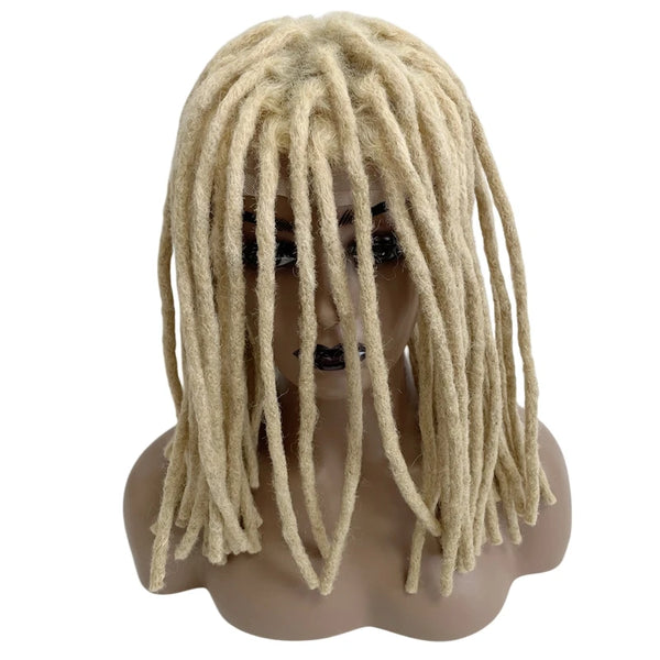 Blonde #613 Dreadlocks Full Lace Units for Black Woman - ReHair System