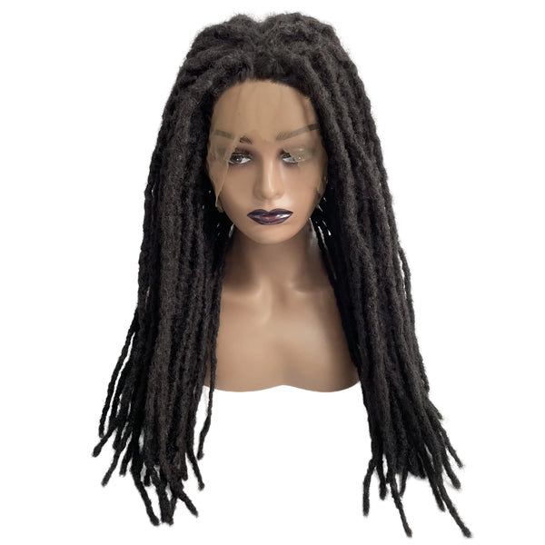Dreadlocks Lace Front Wig for Black Women - ReHair System