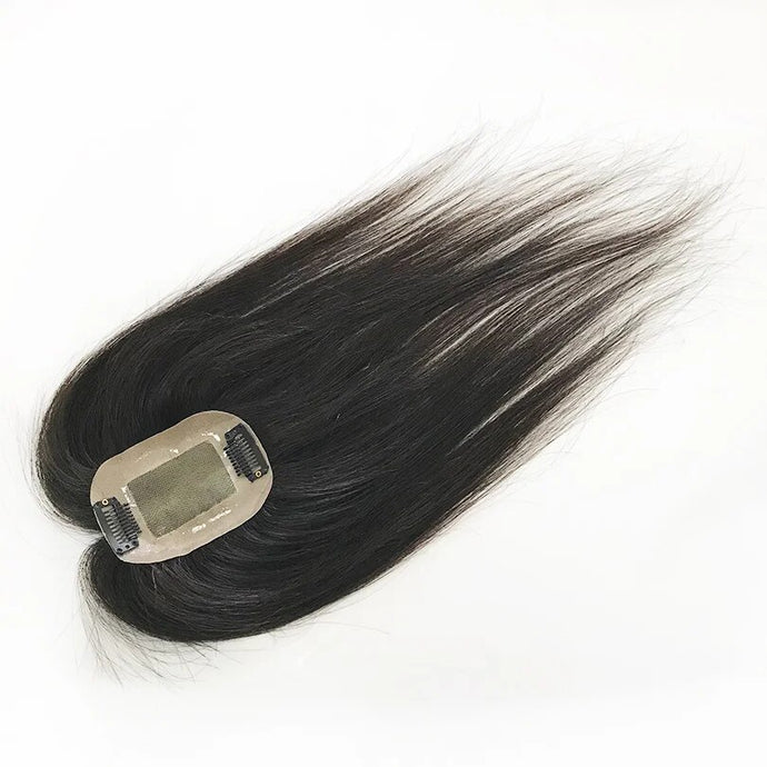 12" Mono Base With Clips In Hair Topper 7x10cm – ReHair System