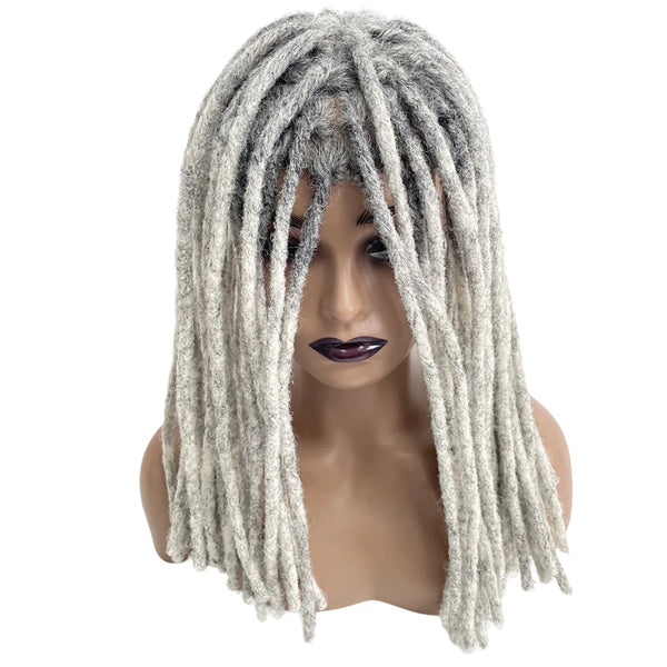 Australia Style Human Hair System 6x8 Dreadlocks Topper for Black Wom ...
