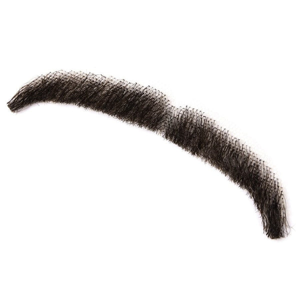 Fake Mustache Handmade Human Hair Weave Fake Beard - ReHair System