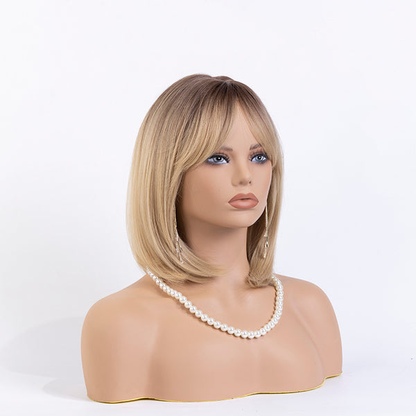 Mannequin Wig Double Shoulder Props Head Jewelry Shooting - ReHair System